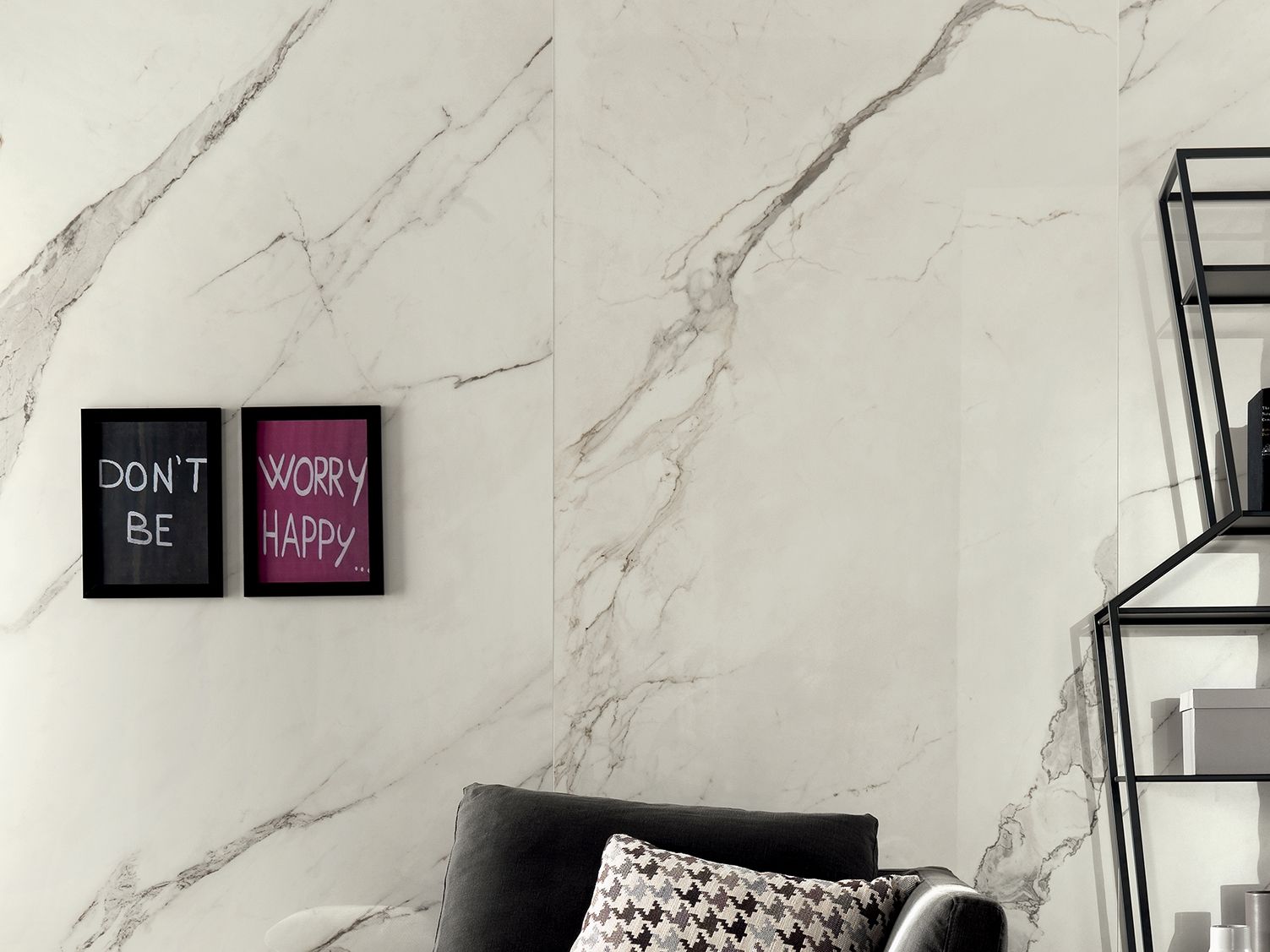 Antibacterial laminated stoneware wall/floor tiles TIMELESS MARBLE ...