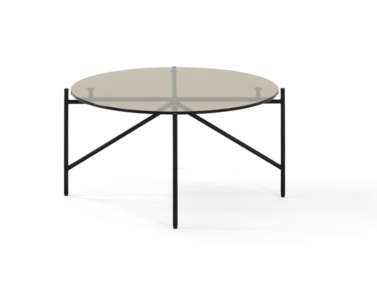 TINKER Round glass coffee table for living room By prostoria | design ...