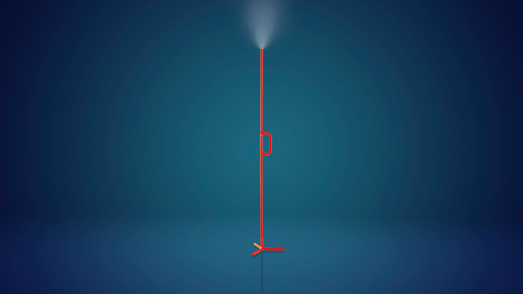 TOBIA LED aluminium floor lamp By Foscarini | design Ferruccio Laviani