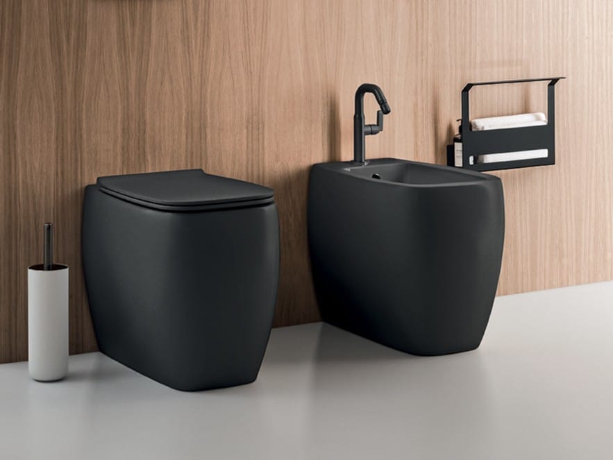 FLÒ Sanitari in ceramica a pavimento By ARBLU