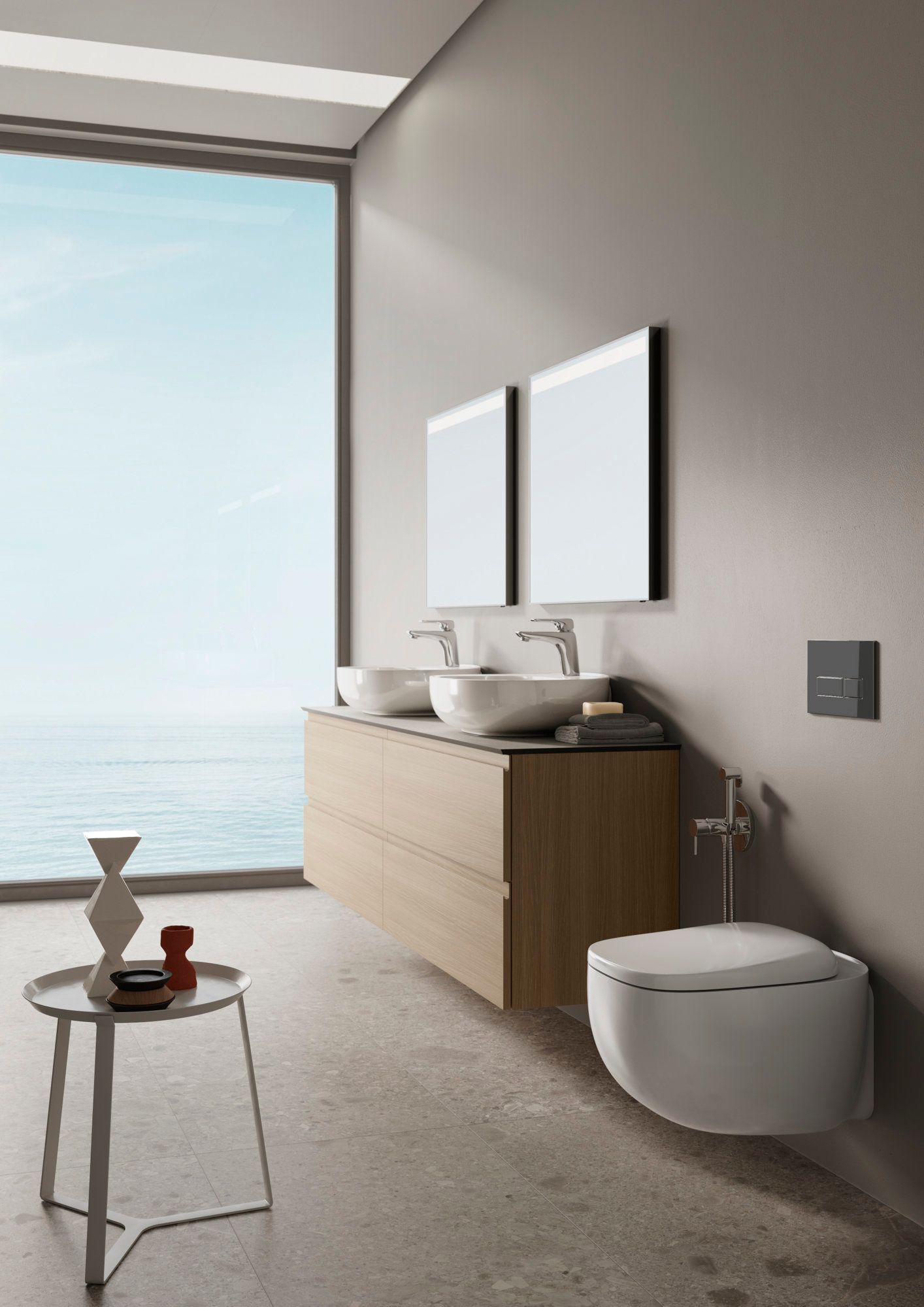 Wc sospeso in ceramica RAK-ILLUSION | Wc Collezione RAK-Illusion By RAK ...