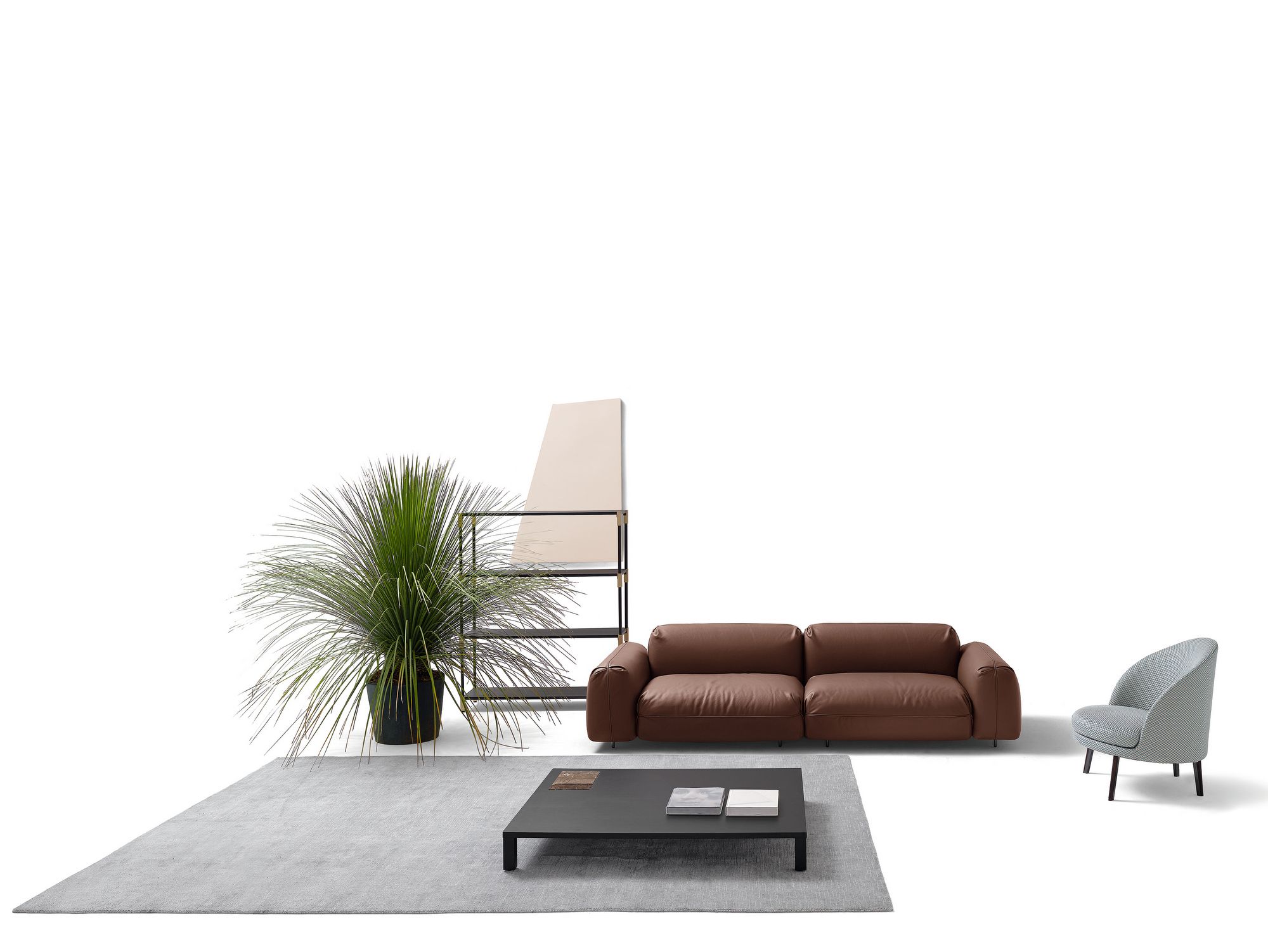Sectional modular leather sofa TOKIO SOFT Tokio Collection By arflex ...