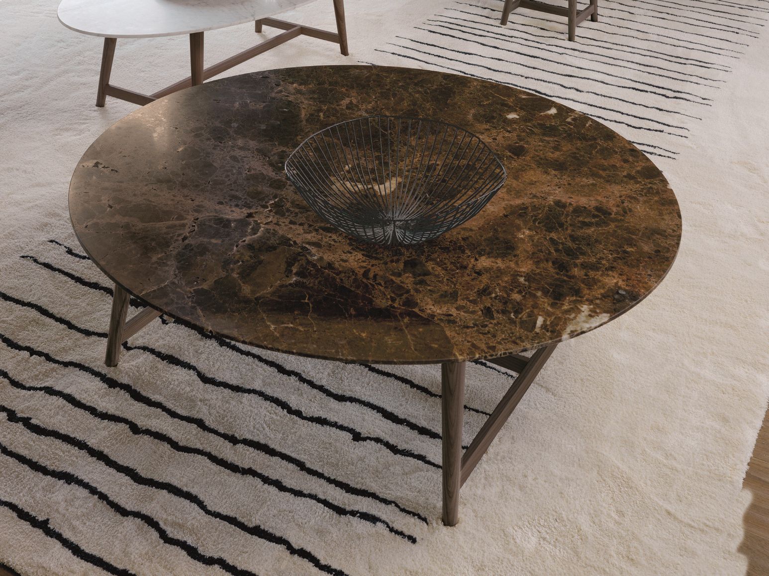 TOMO | Marble coffee table Round marble coffee table By Désirée divani ...