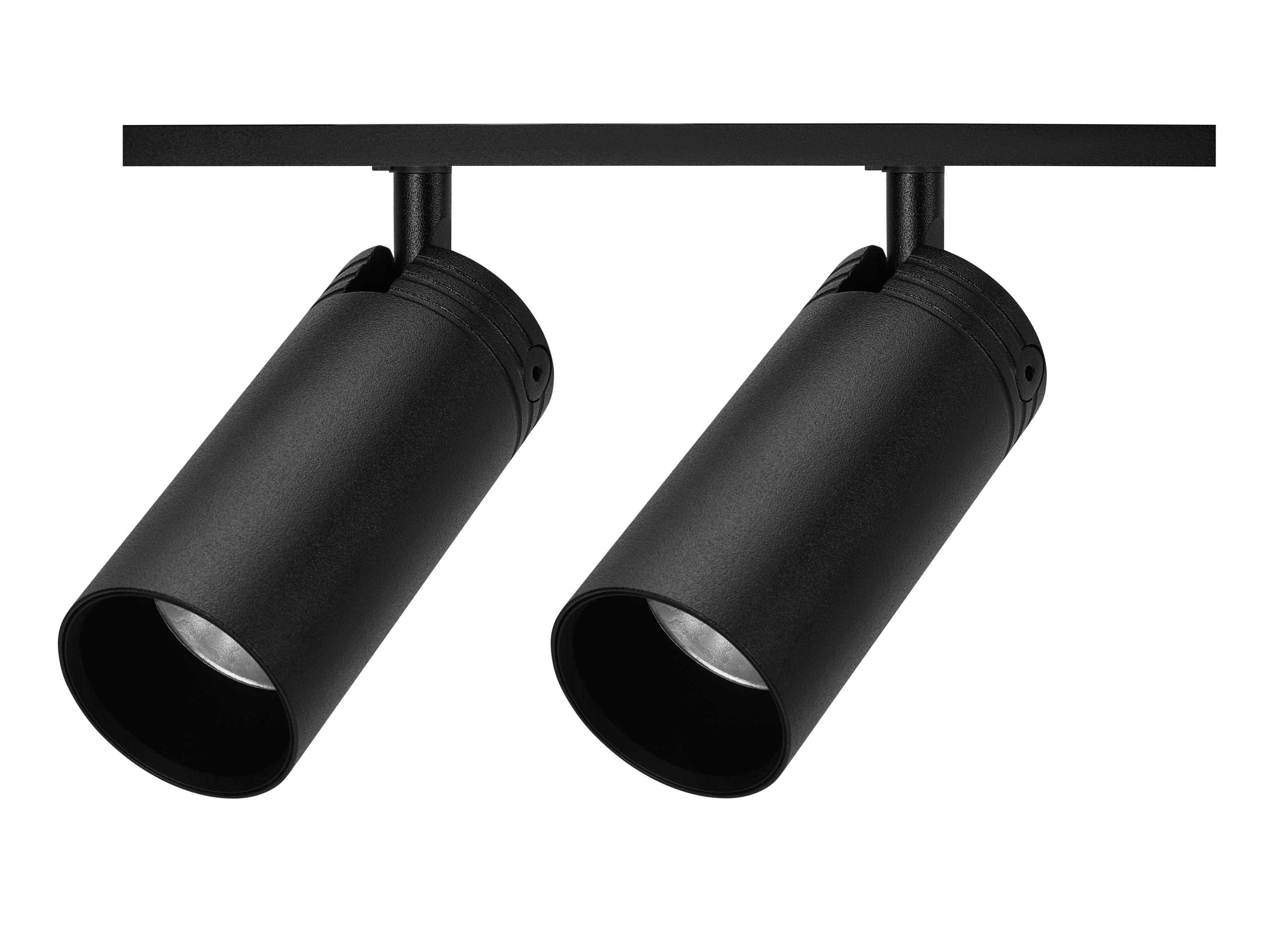 LED metal track-Light TONO B 48V DOUBLE Tono Collection By DGA