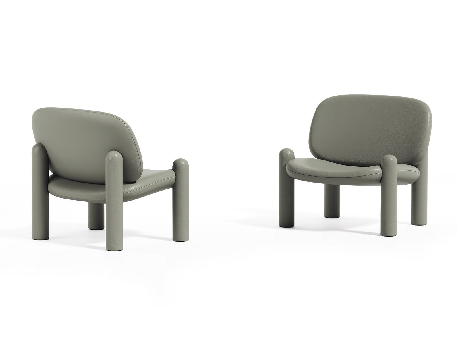 TOTTORI | Leather armchair Tottori Collection By Driade design Kateryna ...