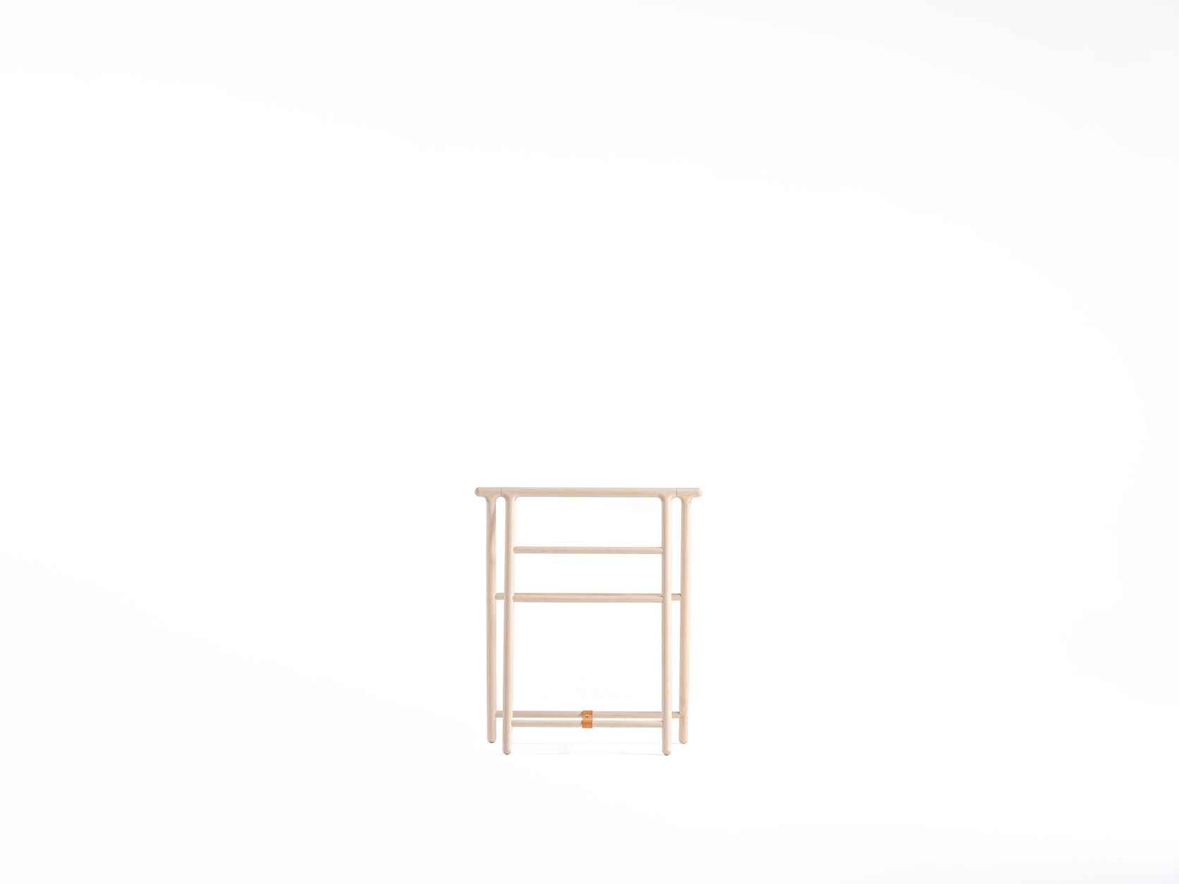 BRANCH OF THE MAPLE Standing maple towel rail By DE PADOVA