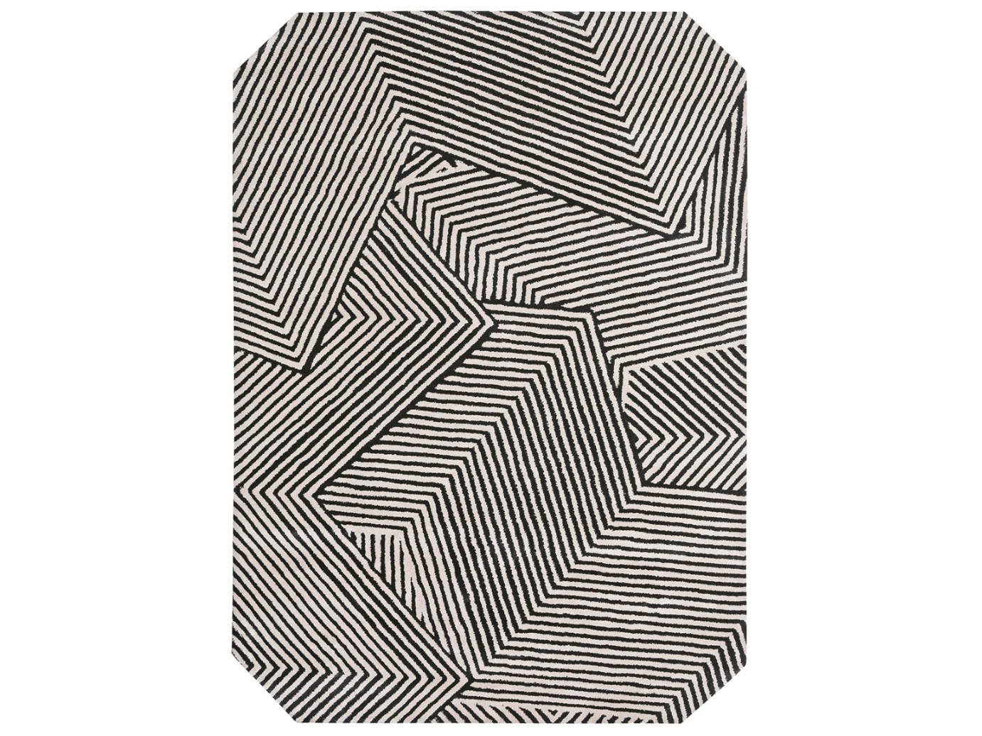 TRACE | Tappeto a righe By Loominology