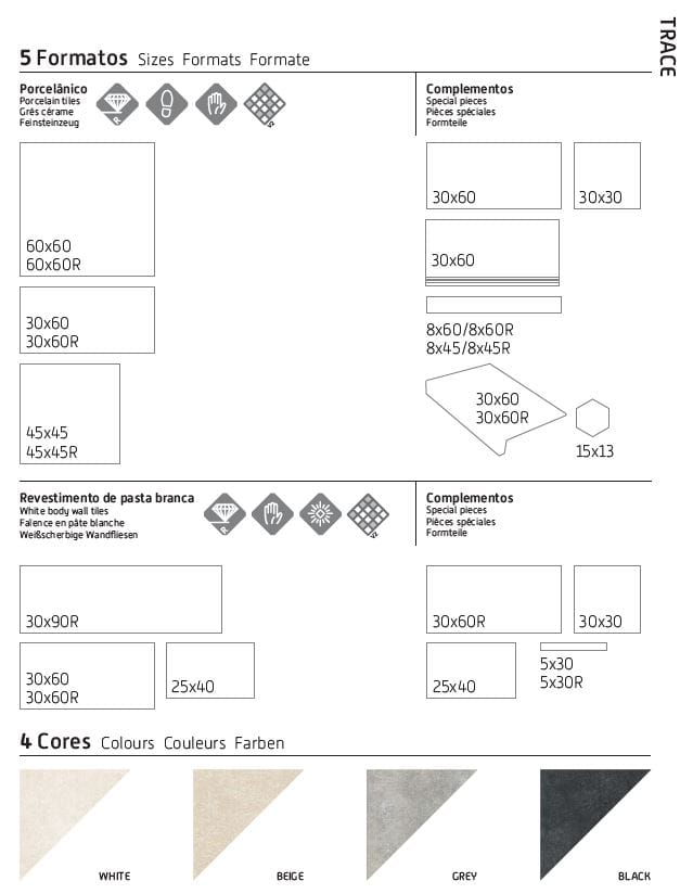 TRACE | Wall tiles By RECER