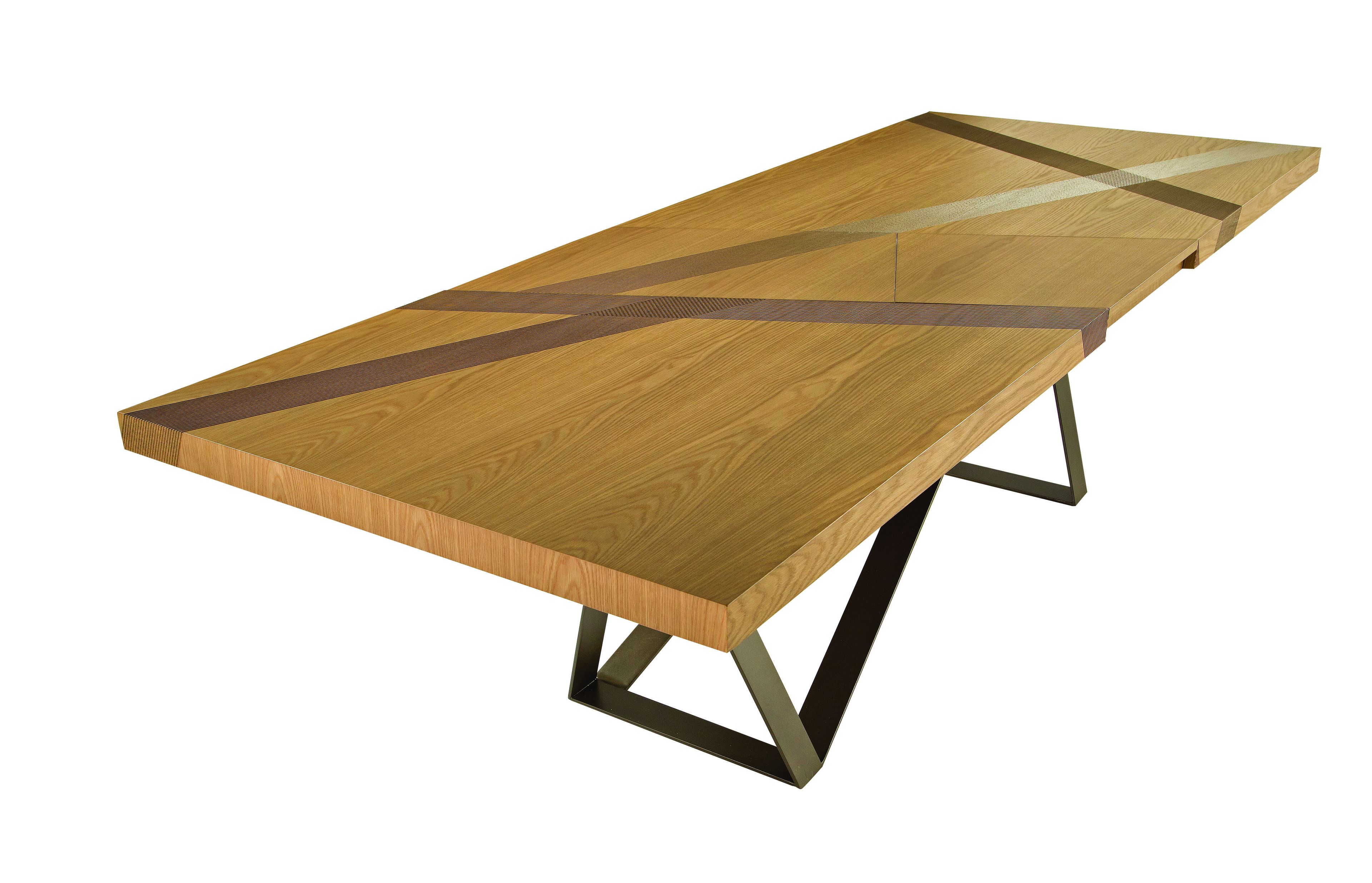 TRACK | Rectangular table Track Collection By ROCHE BOBOIS design Luigi ...