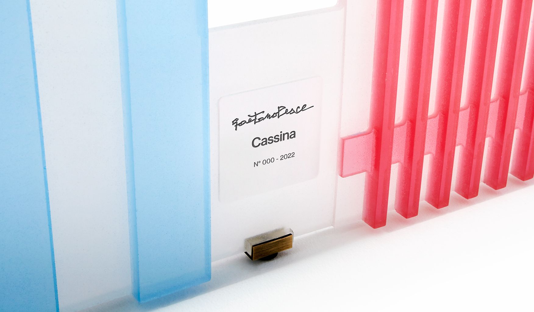 TRAMONTO A NEW YORK Resin Screen By Cassina | design Gaetano Pesce