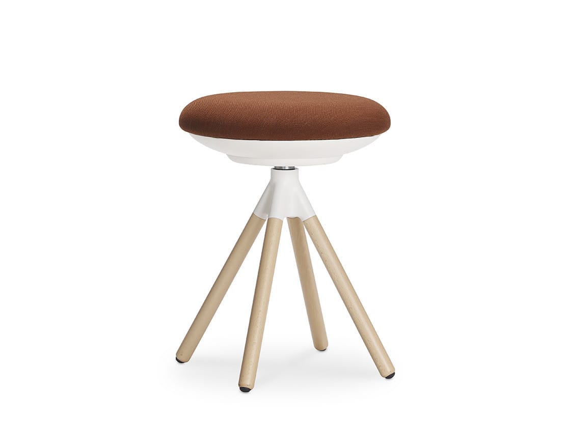 ON | Trestle-based stool On Collection By Sitland design Jeremiah ...