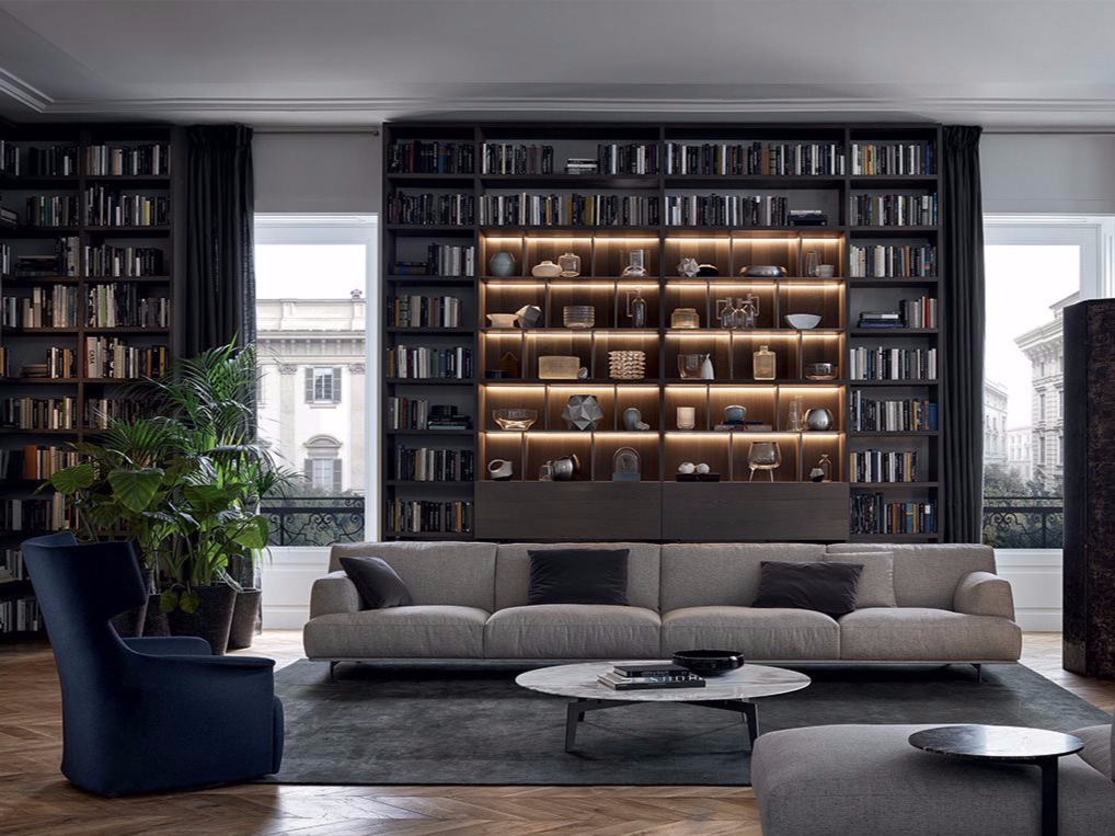 TRIBECA | Canapé en tissu Collection Tribeca By poliform design Jean ...