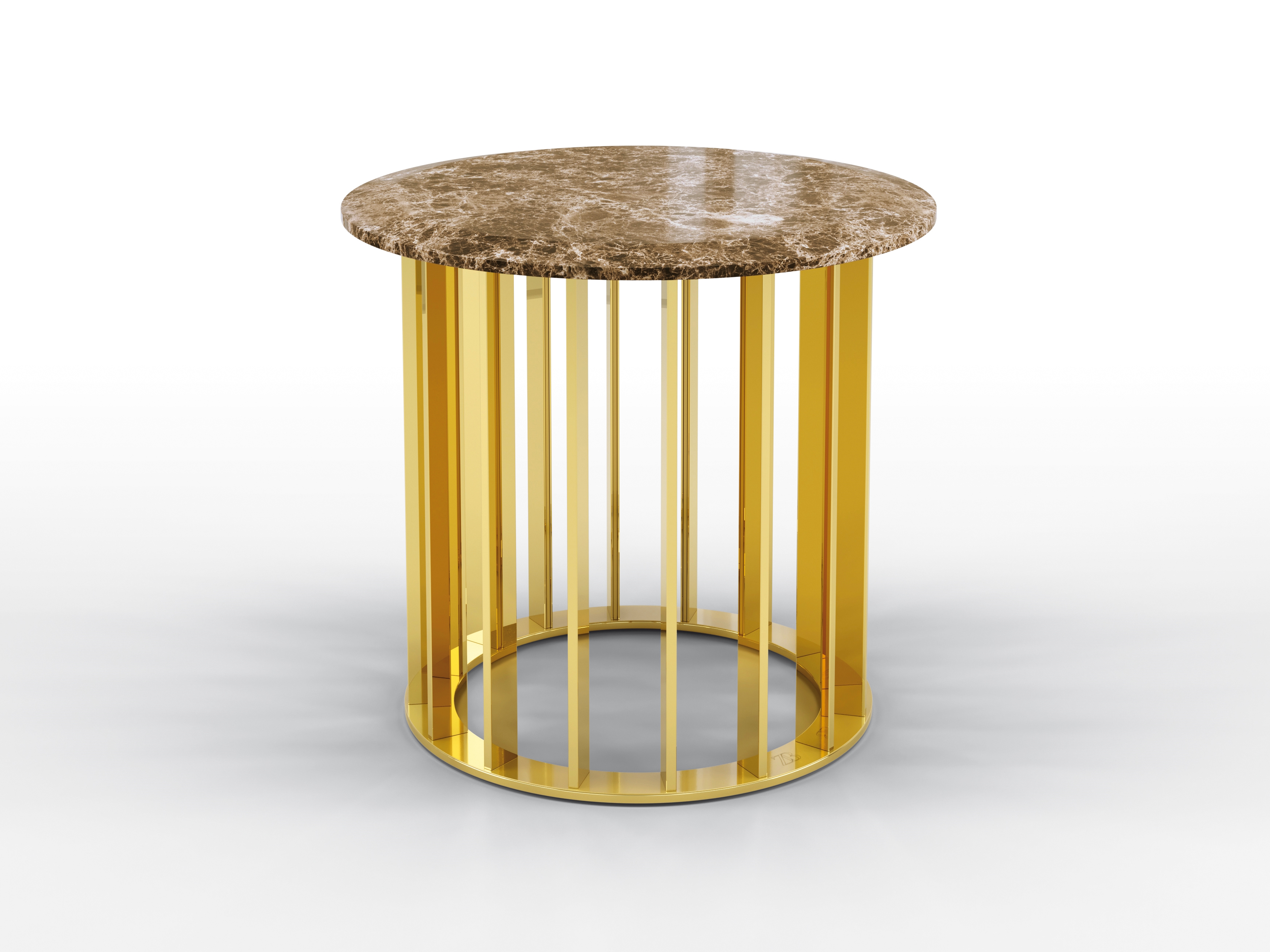 TRITON | Marble coffee table Triton Collection By BRUNO ZAMPA