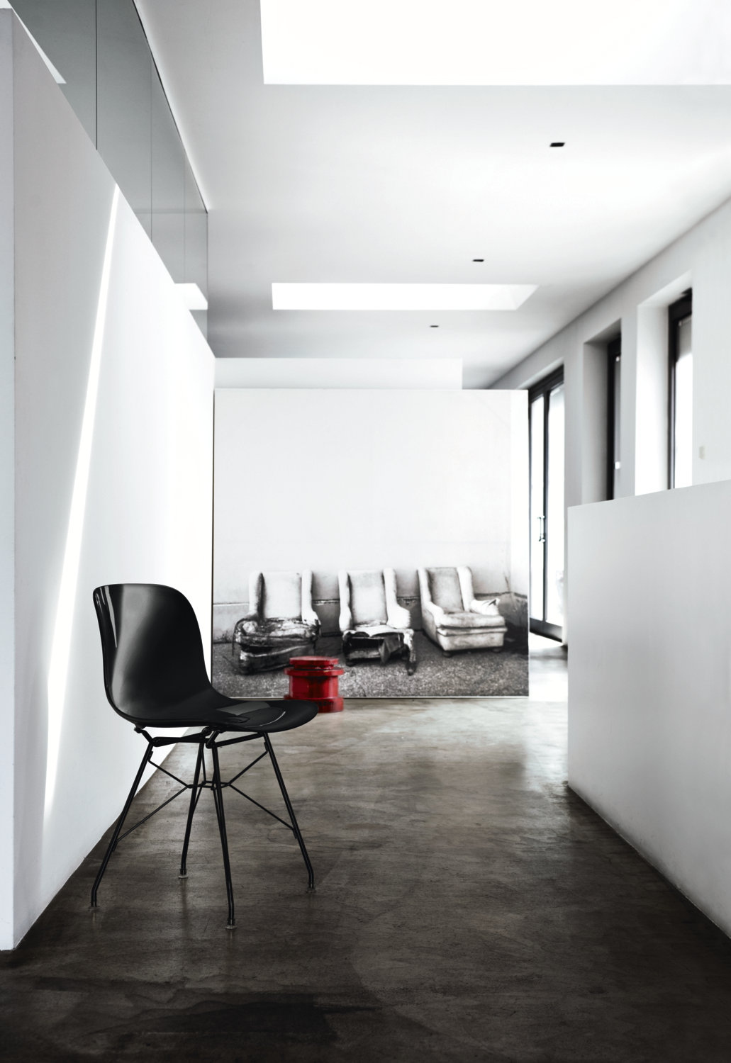 TROY | Polycarbonate chair Troy Collection By Magis design Marcel Wanders