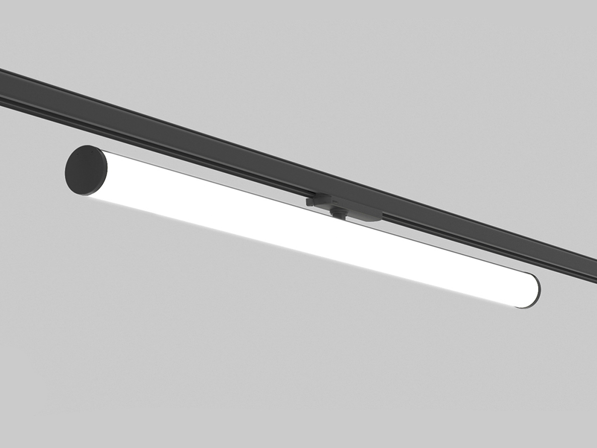 TUBE 6.0 TRACK LED aluminium track-Light By Essenzialed | design ...