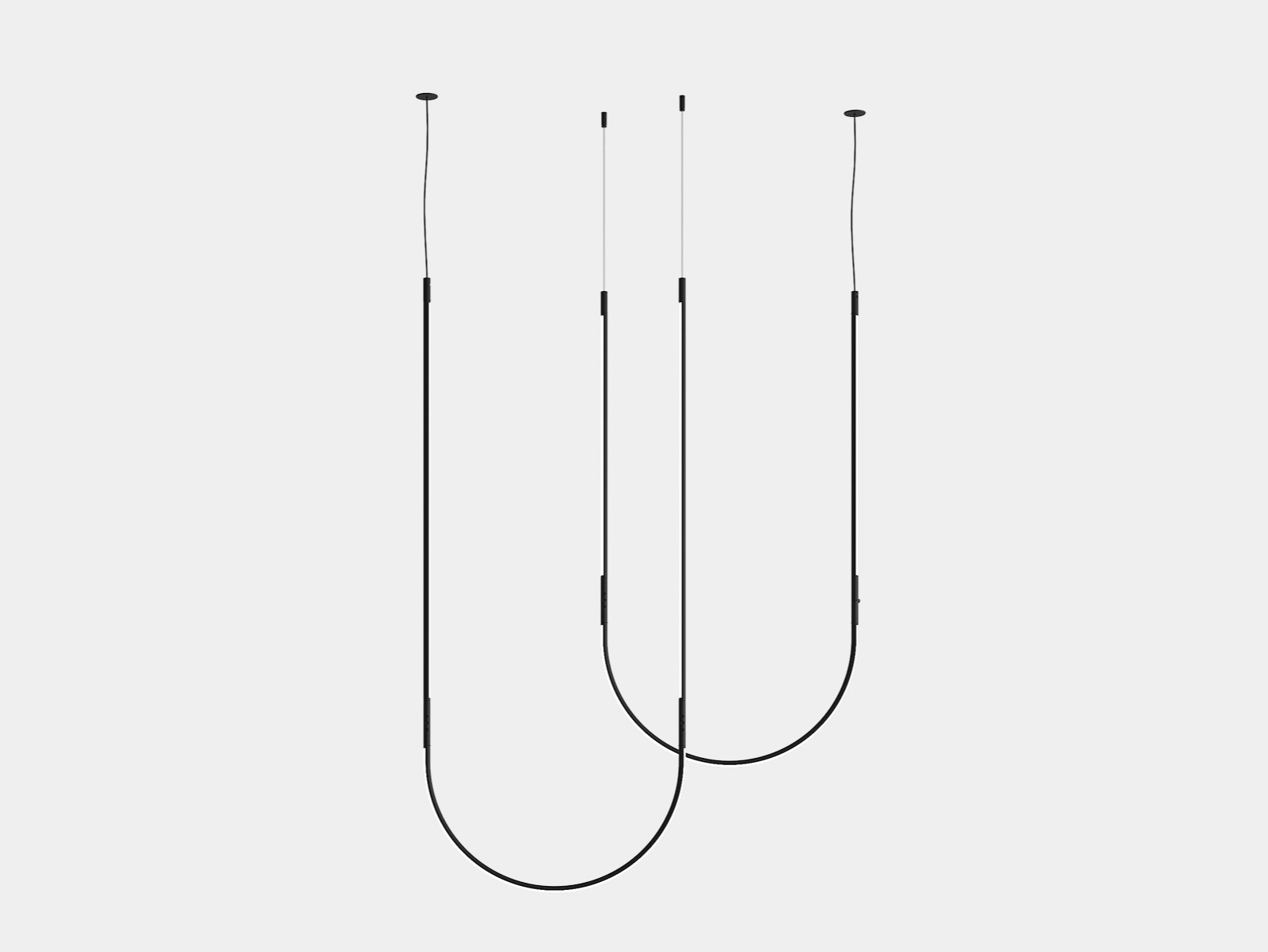 TUBS MODULAR LED aluminium pendant lamp By LedsC4 | design Nahtrang