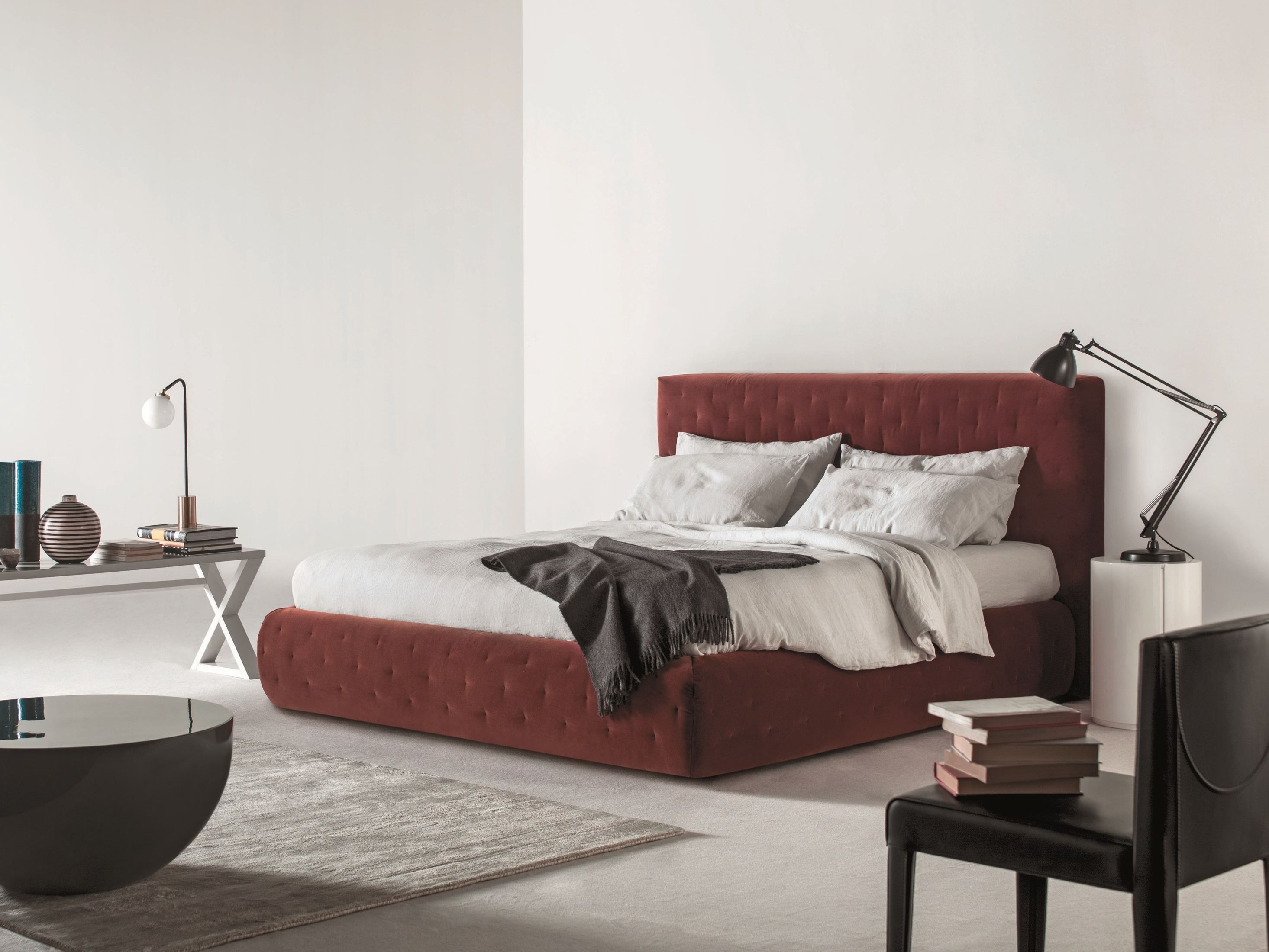 Fabric double bed with removable cover TUYO Edition Tuyo Collection By ...