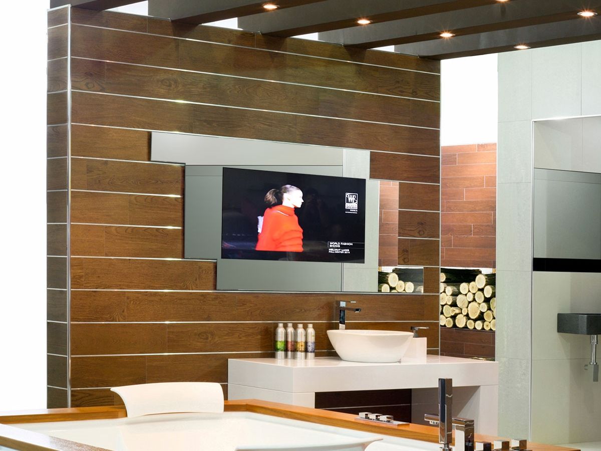 Contemporary style LED wall-mounted HD TV MIRROR TV 1 By Xeniadesign©