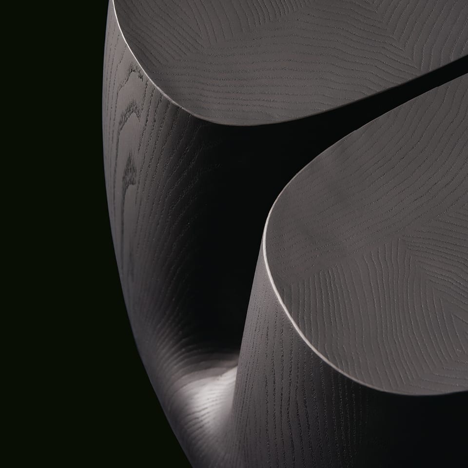 UBE Stool By Poliform | design Jean-Marie Massaud