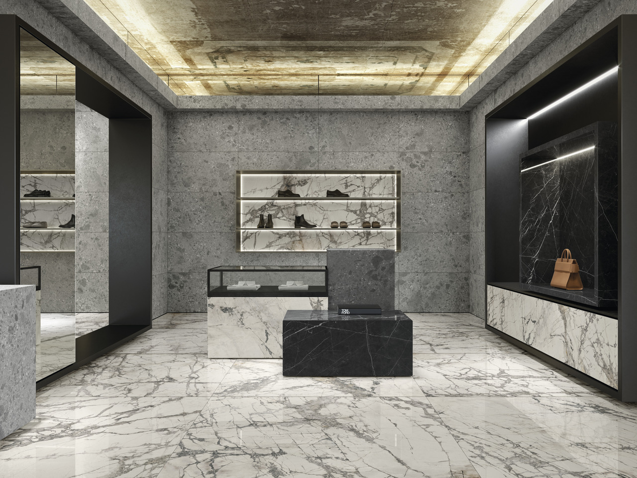 ULTRA MARMI - IMPERIAL GREY Pavimento/rivestimento in gres porcellanato ...