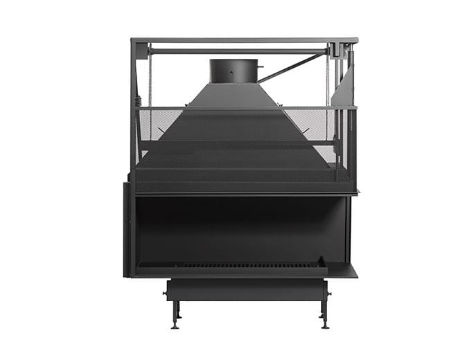 UNIVERSAL MF 1300-50 W 2S L/R fireplace By Metalfire