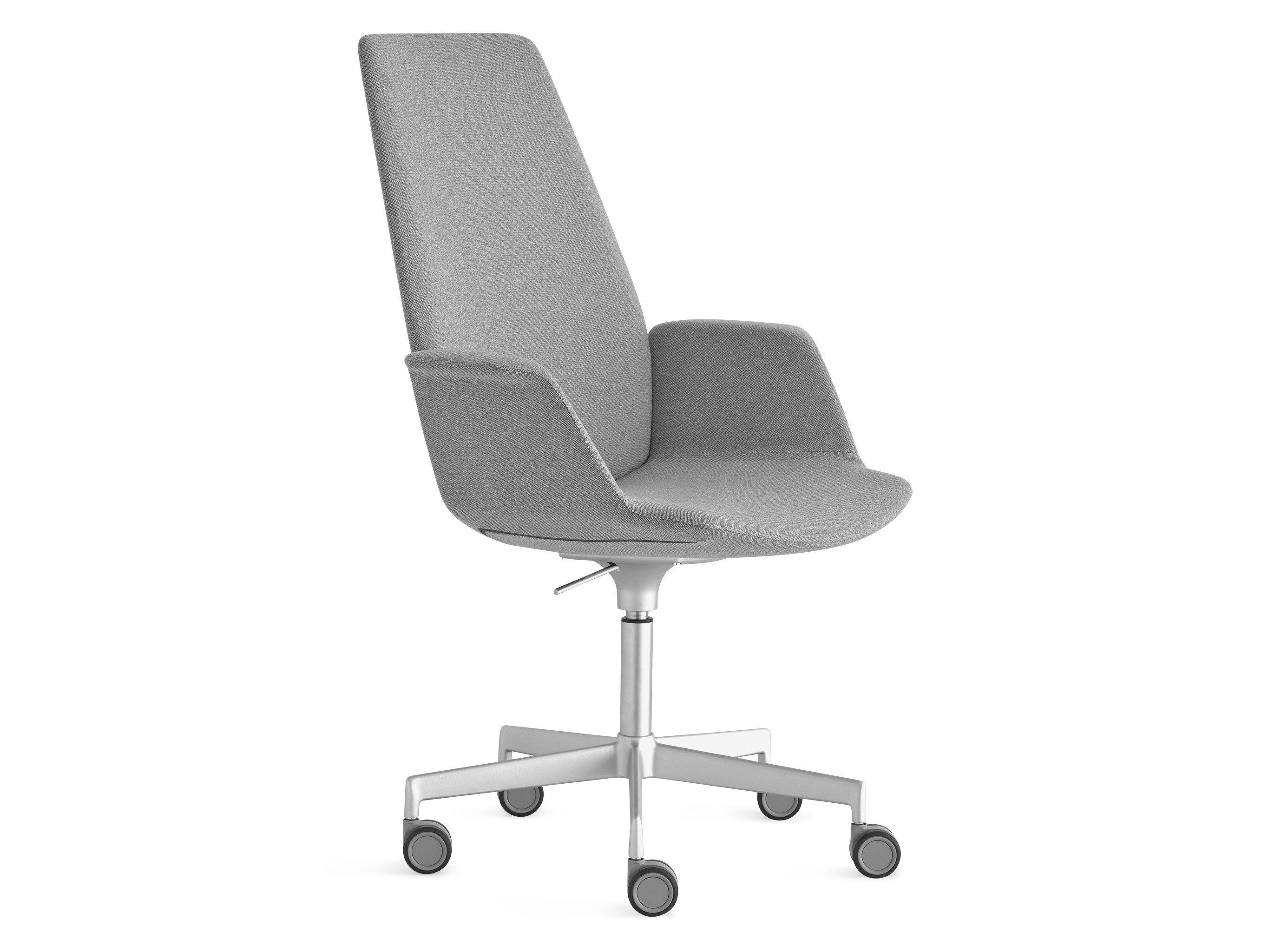 UNO Swivel office chair with armrests with 5-Spoke base By Lapalma ...