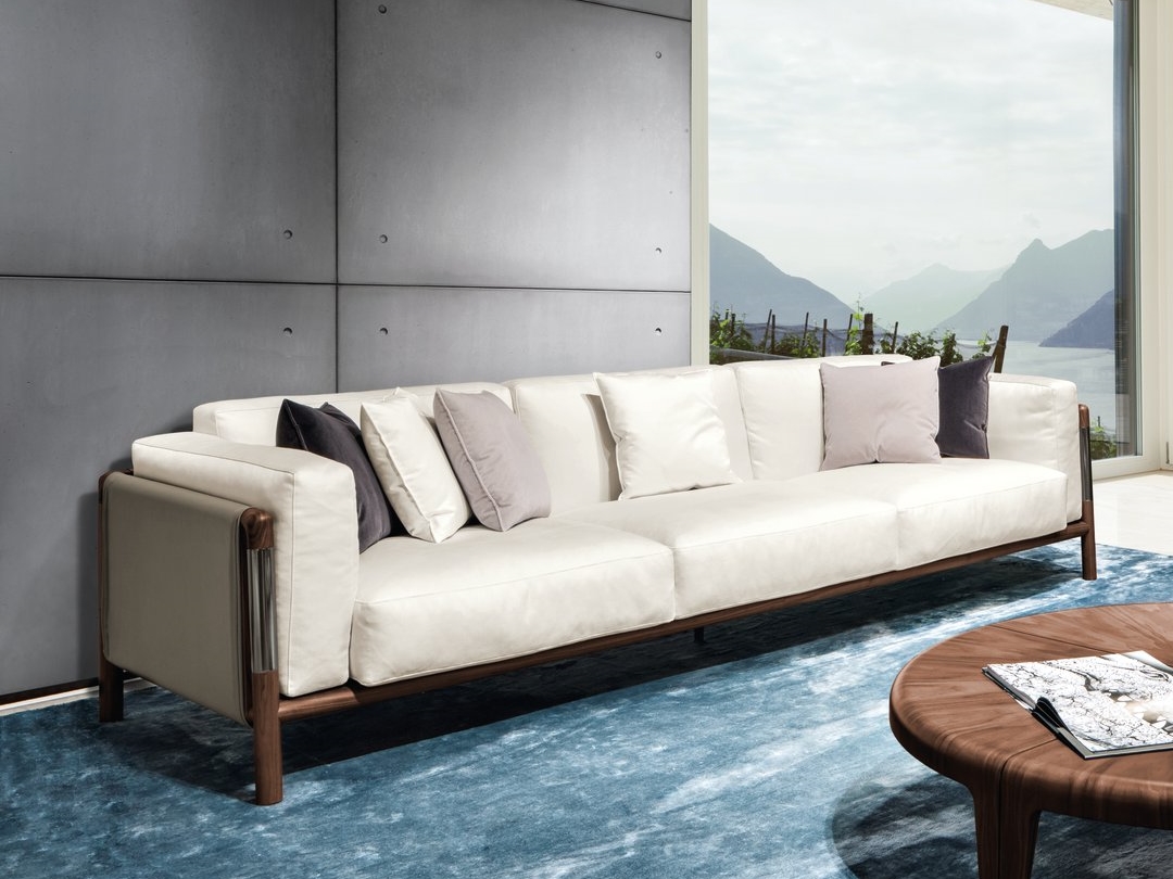 URBAN 2 seater fabric sofa By Giorgetti | design Carlo Colombo