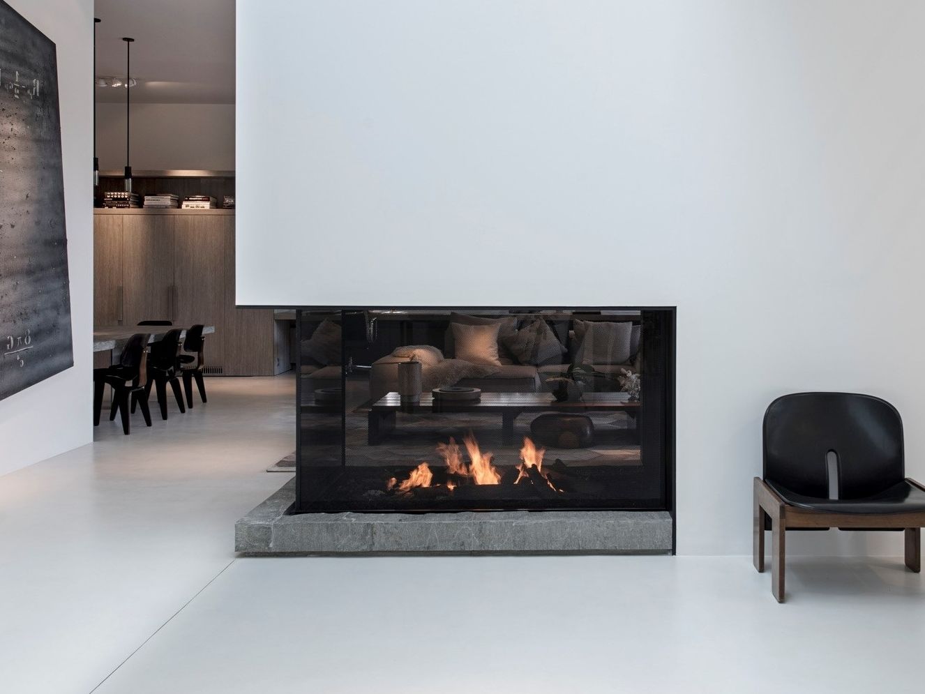 URBAN MF 1050-600-50 G 3S EXT fireplace By Metalfire