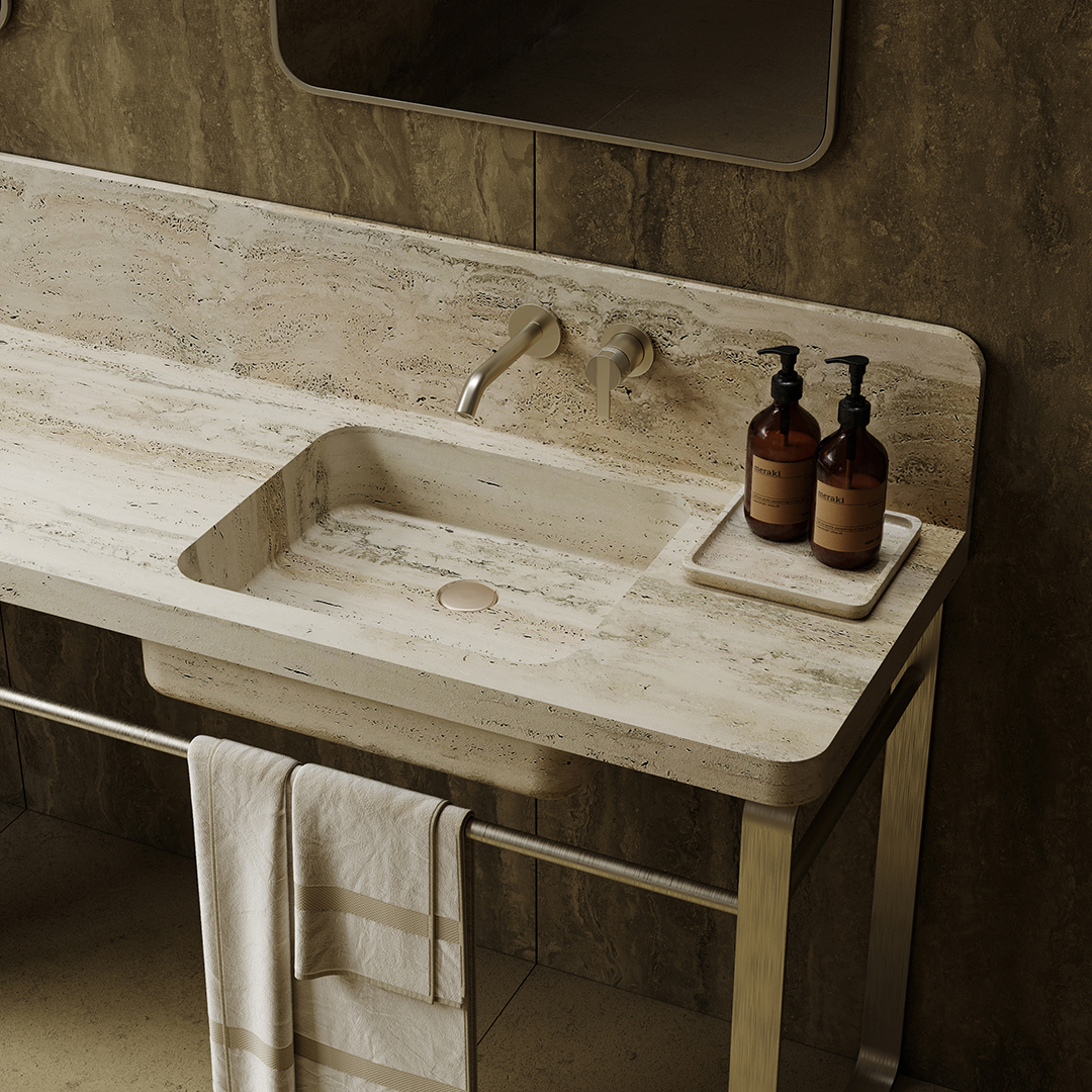 VANUATU DOUBLE washbasin By Maami Home design Fábio Teixeira