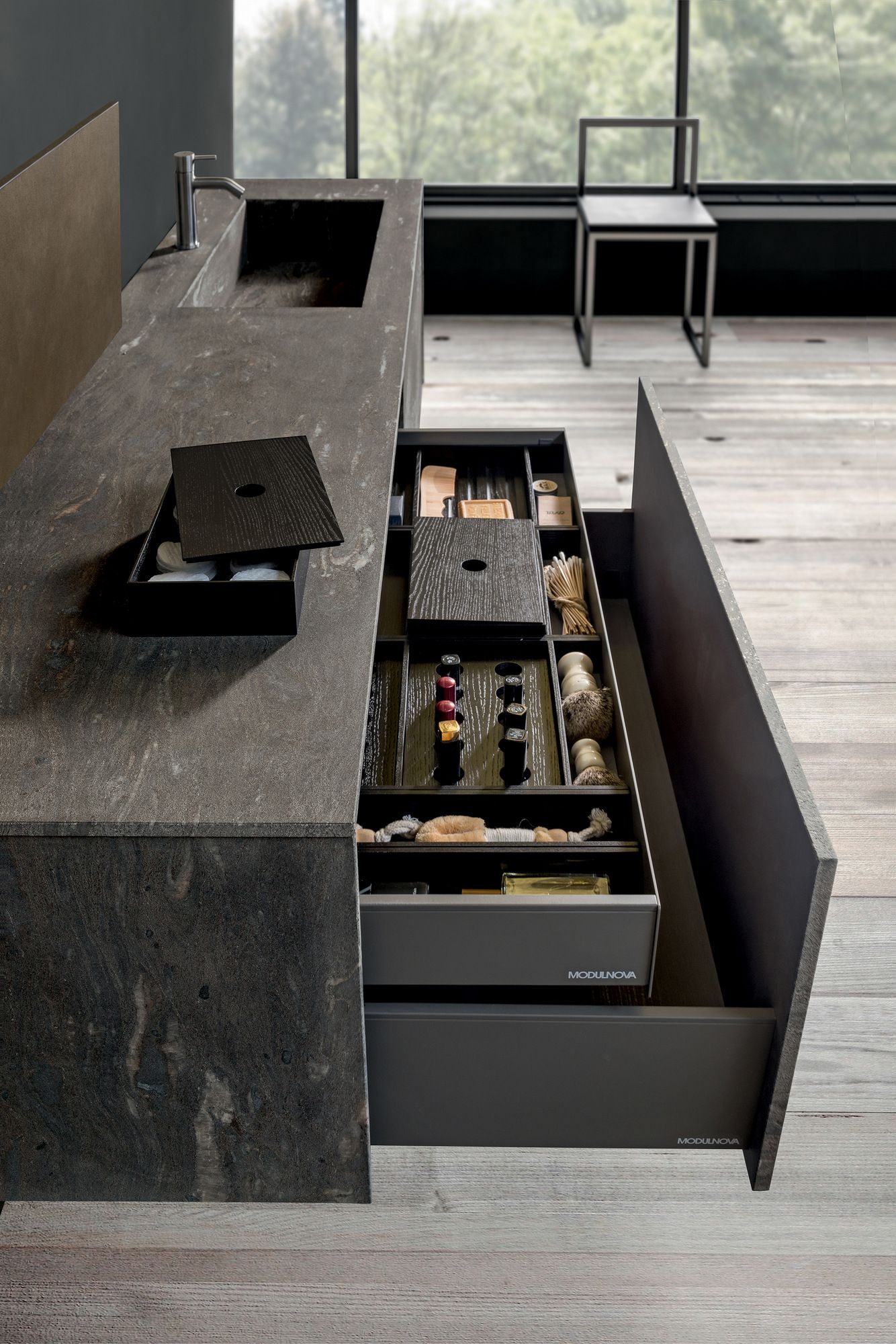 BLADE LAB | Vanity unit Blade Lab Collection By MODULNOVA design Carlo ...