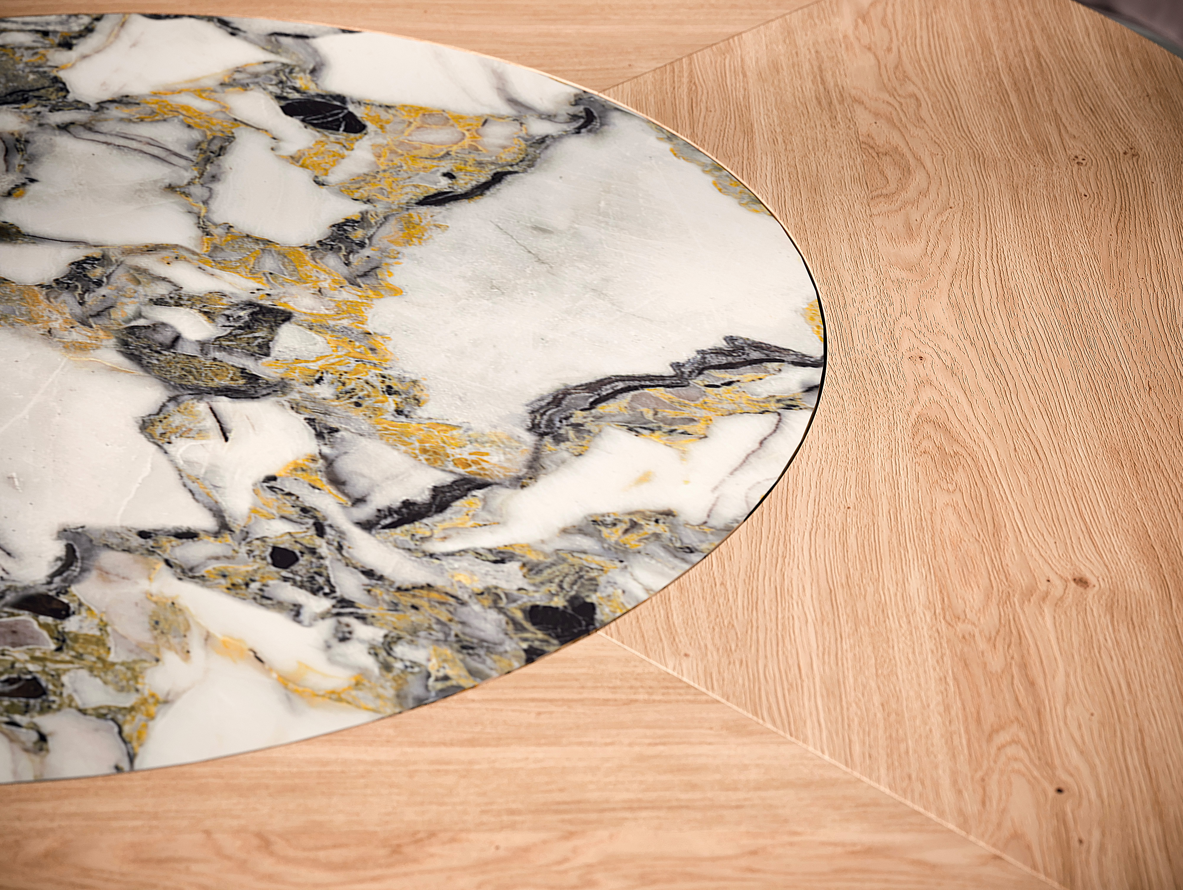 VELIERO Tavolo rotondo con Lazy Susan By Ozzio Italia | design Davide ...