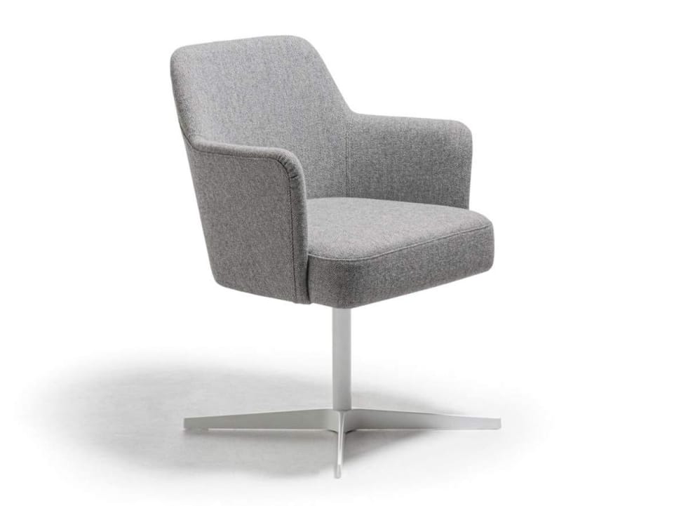 VELOUR | Chair with 4-spoke base Velour Collection By La Cividina ...