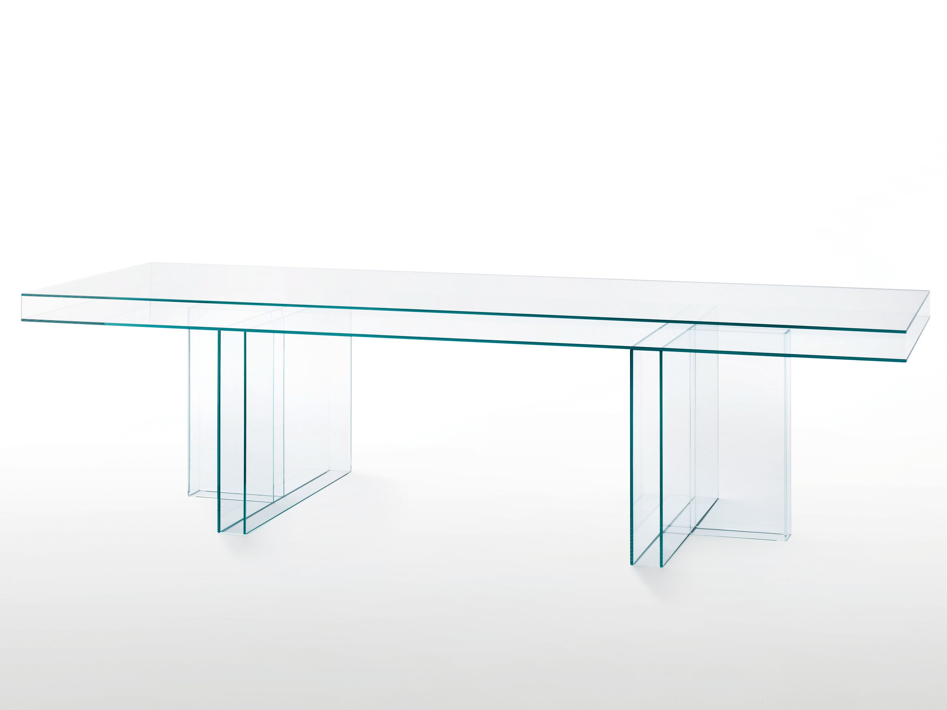 VERGLAS Table By Glas Italia | design Piero Lissoni