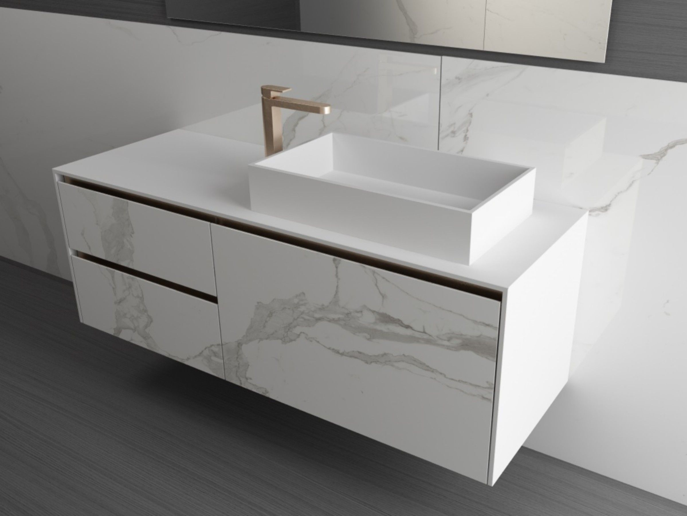 VICTORIA | Single vanity unit By MOMA Design