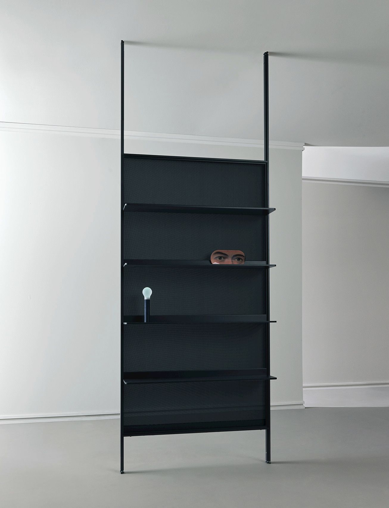 VIEW | Open bookcase Sideview Collection By Caccaro design Monica Graffeo
