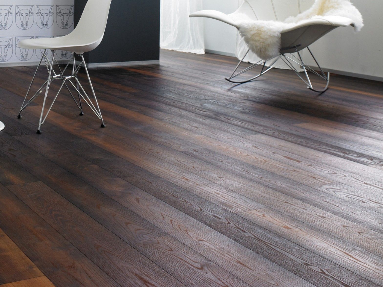 VILLAPARK 2 layers brushed oak parquet By Bauwerk Parkett