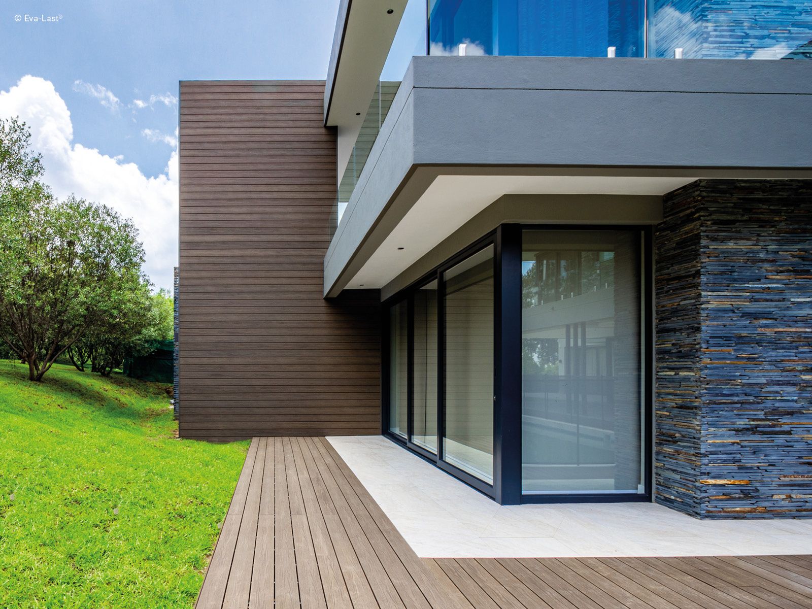 VISTACLAD – MATCHBOARD WPC APEX Holzpaneel für Fassaden By Ravaioli Legnami