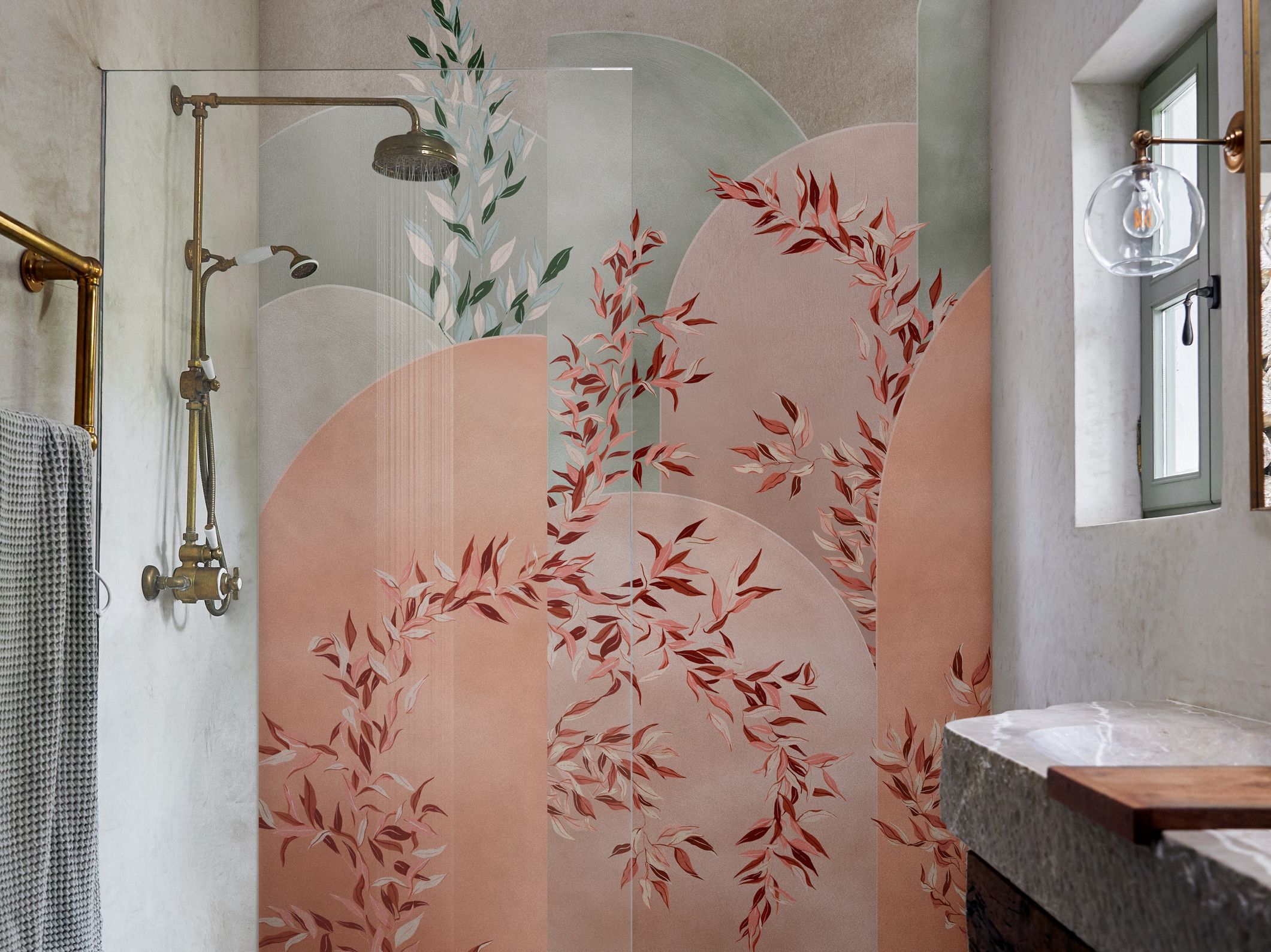 WET SYSTEM 20 Bathroom wallpaper By Wall&decò | design Maria Gomez Garcia