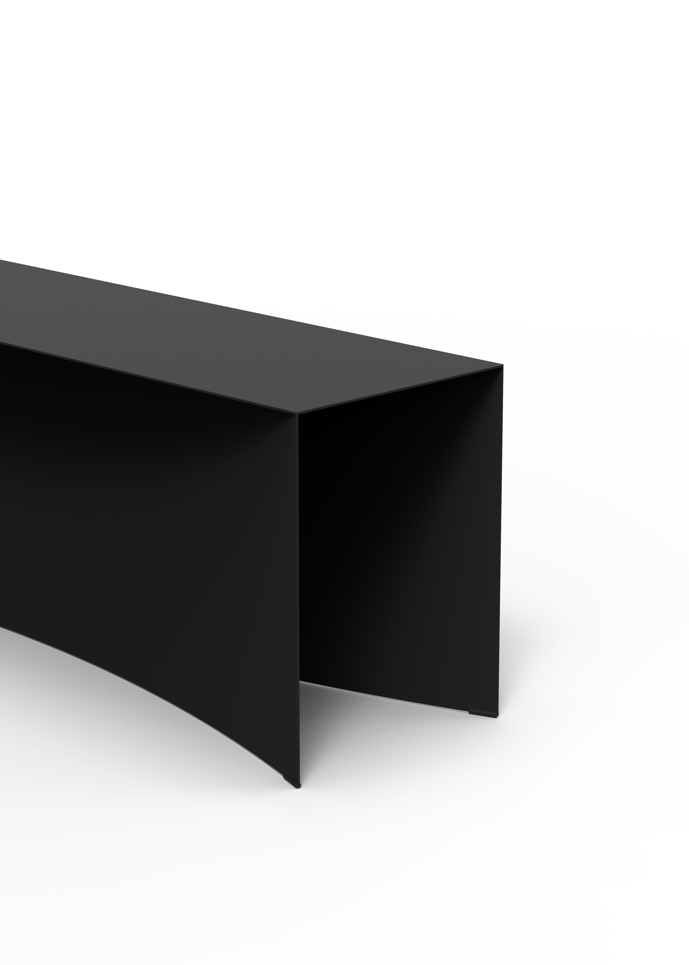 VOID Steel bench By Desalto | design Guglielmo Poletti