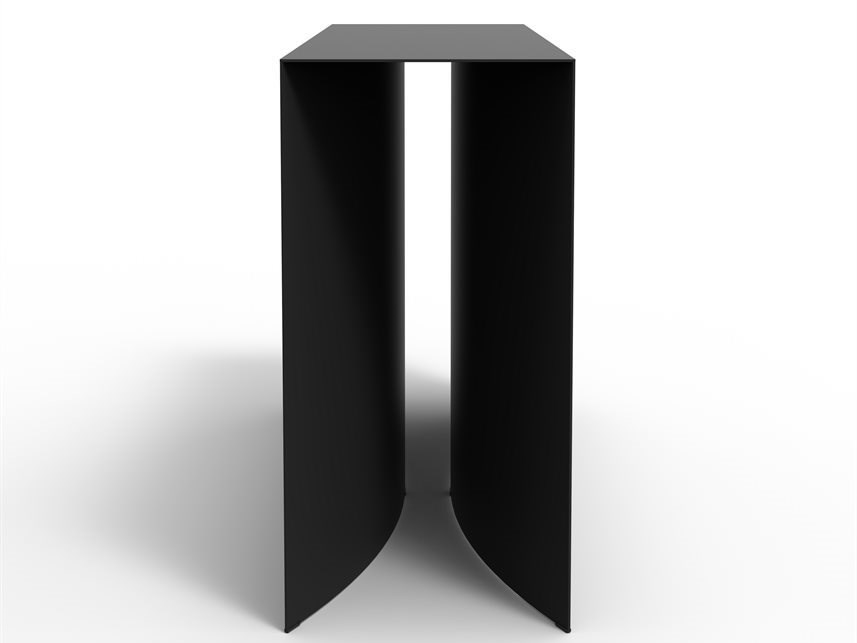 VOID | Console table freestanding Rectangular steel freestanding ...