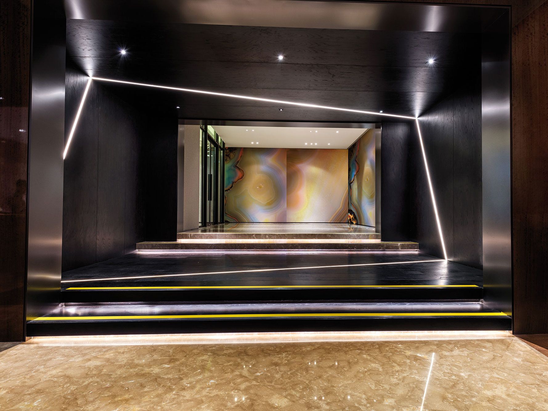 Synthetic material Decorative panel VOLCANO Precious Stones Collection ...