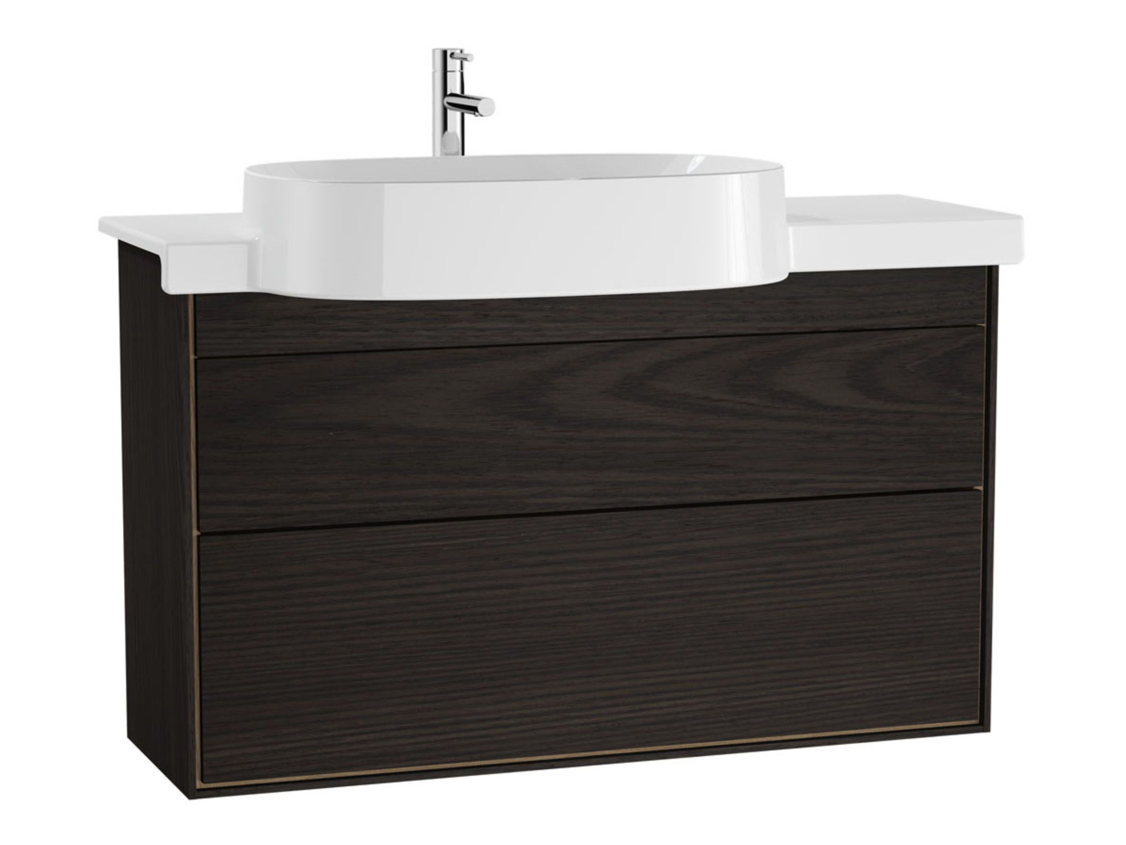 VOYAGE WITH CERAMIC VANITY | Vanity unit with drawers Voyage Collection ...