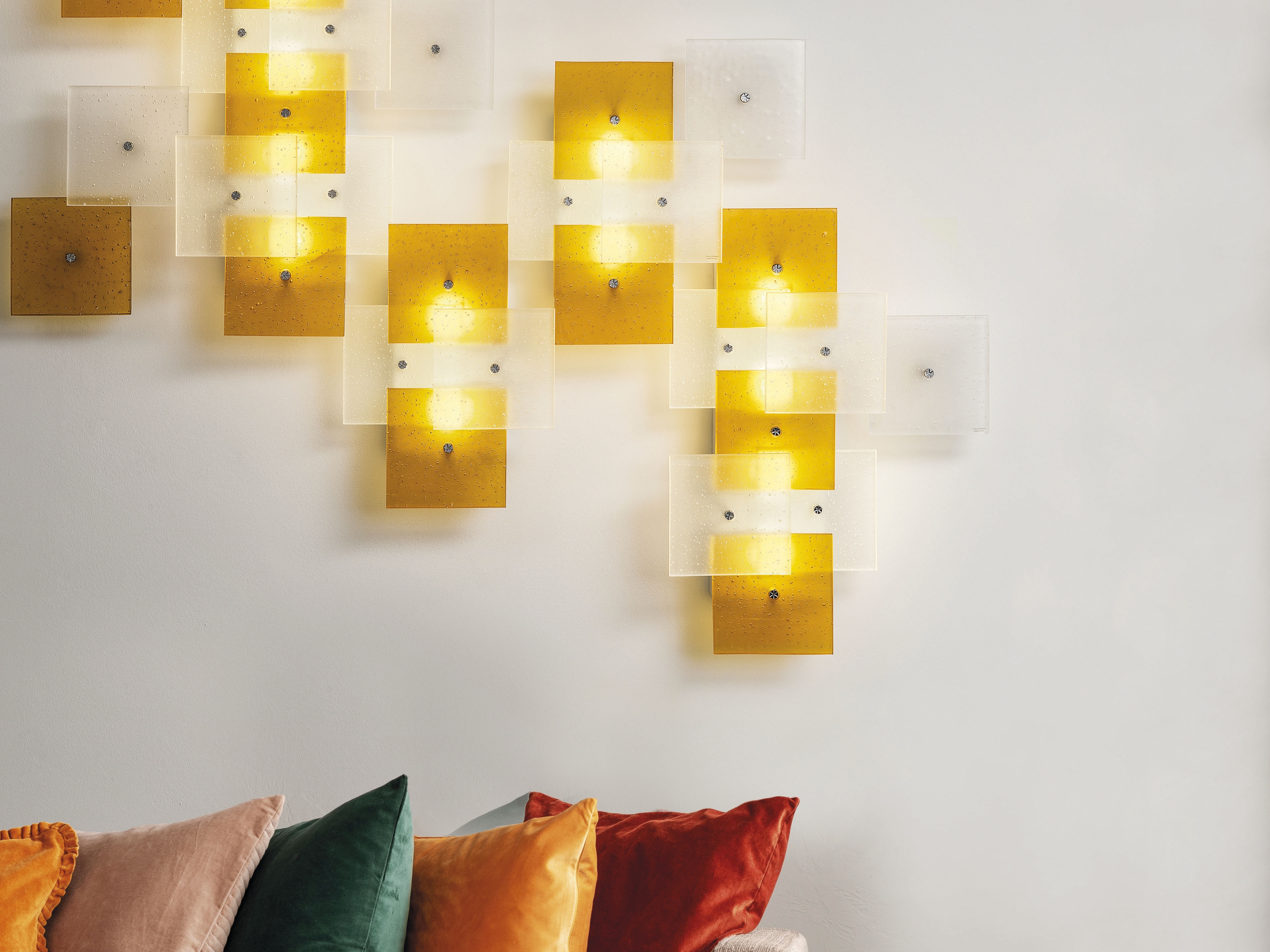 MARIPOSA QUADRA | Wall lamp Mariposa Quadra Collection By Zafferano ...