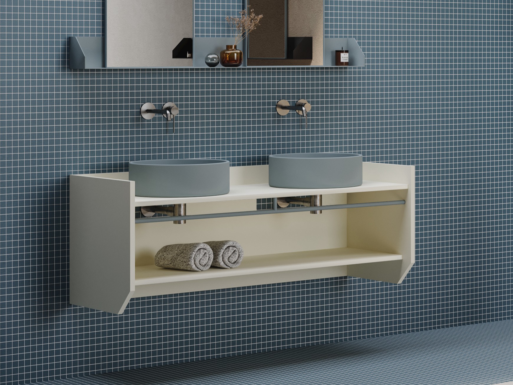 SWING | Vanity unit By Ex.t design Studio Fabio Fantolino