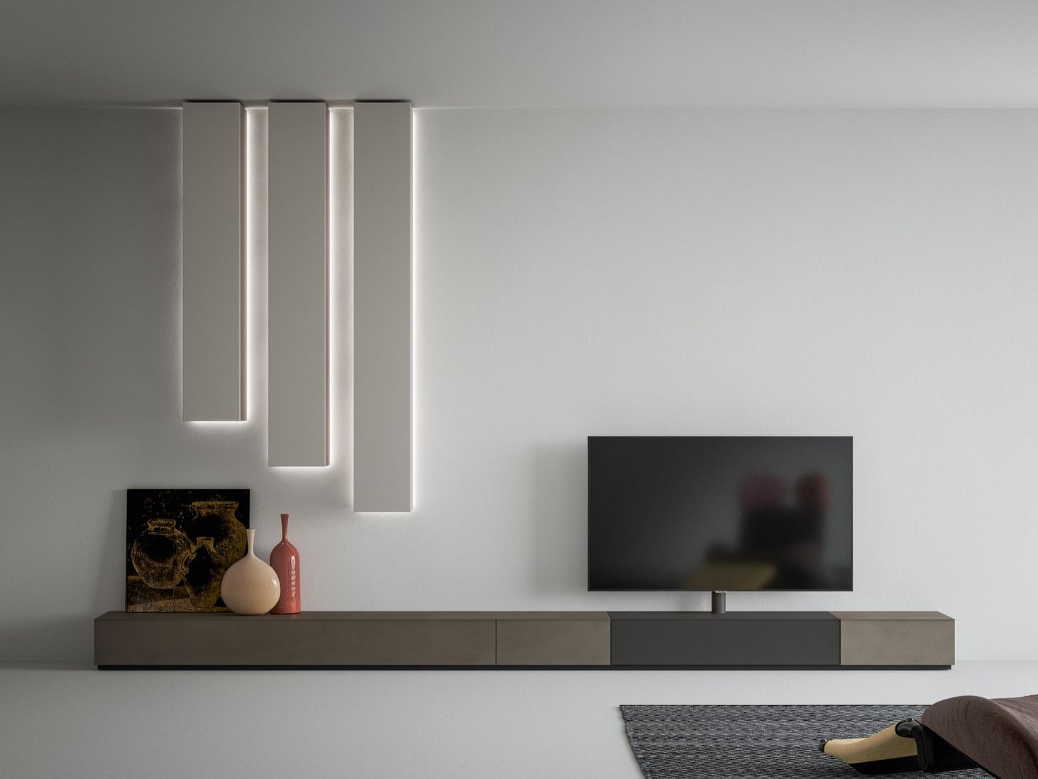 WALLOVER® COMPOSITION 11 Storage wall By Caccaro | design Monica Graffeo