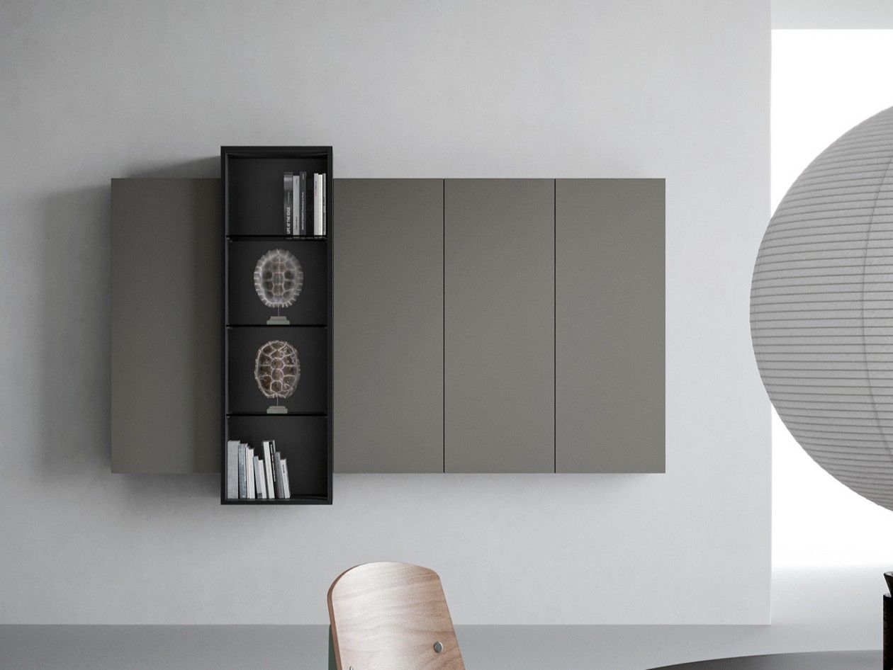 WALLOVER® COMPOSITION 29 Wall cabinet By Caccaro | design Monica Graffeo