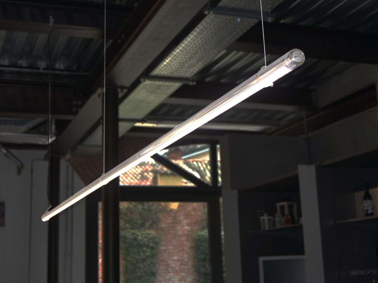 LED methacrylate pendant lamp WANDA SYSTEM By EGOLUCE