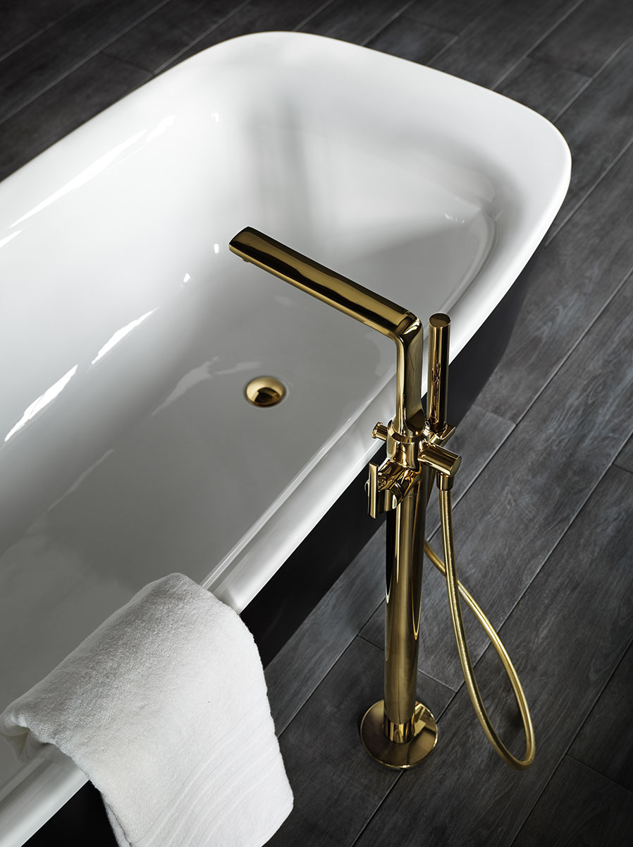 WATER JEWELS Freestanding rectangular ceramic bathtub By VitrA ...
