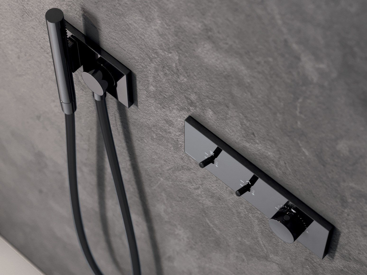 WATT | Shower set Watt Collection By Rubinetterie Treemme design Studio ...