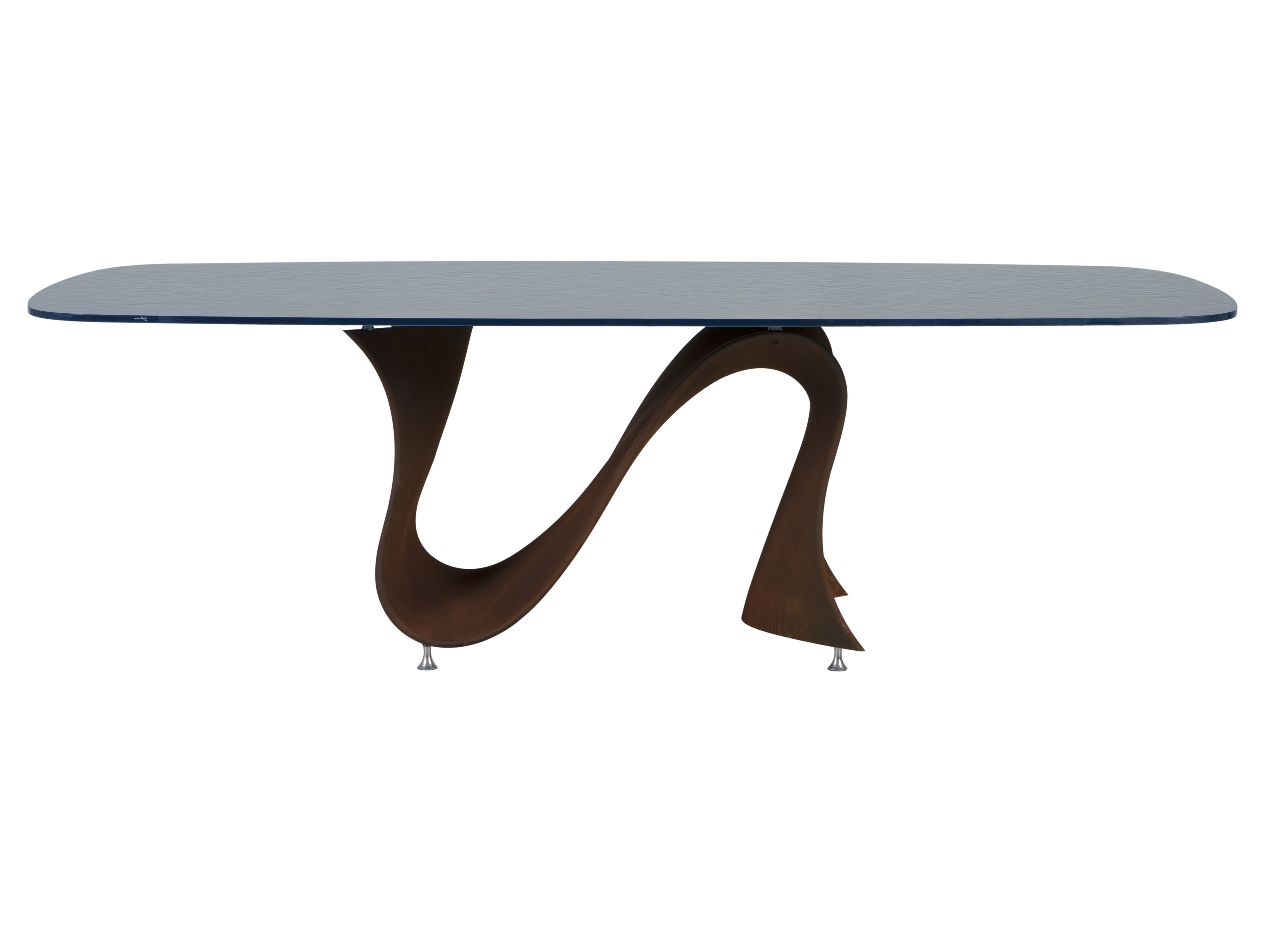 WAVE | Stained glass table Rectangular stained glass table By Tonin ...
